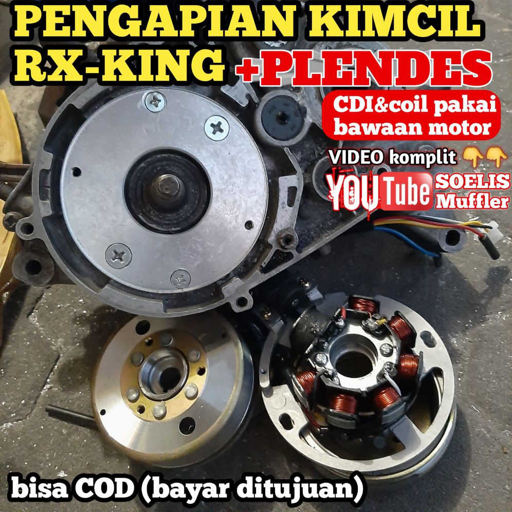 magnet kimcil pnp rxking pakai plendes atau adaptor pengaman | Lazada ...