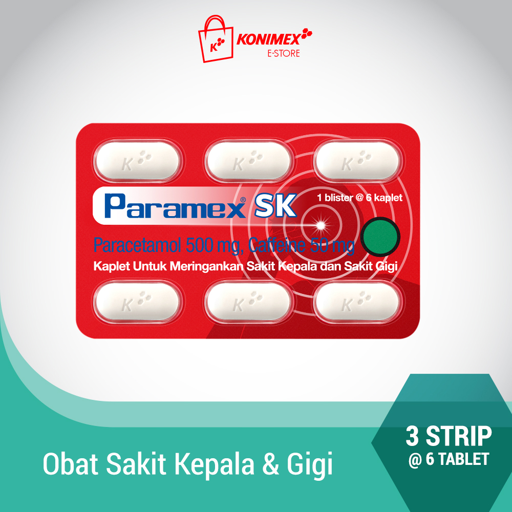Paramex SK Obat Sakit Kepala & Gigi | Lazada Indonesia