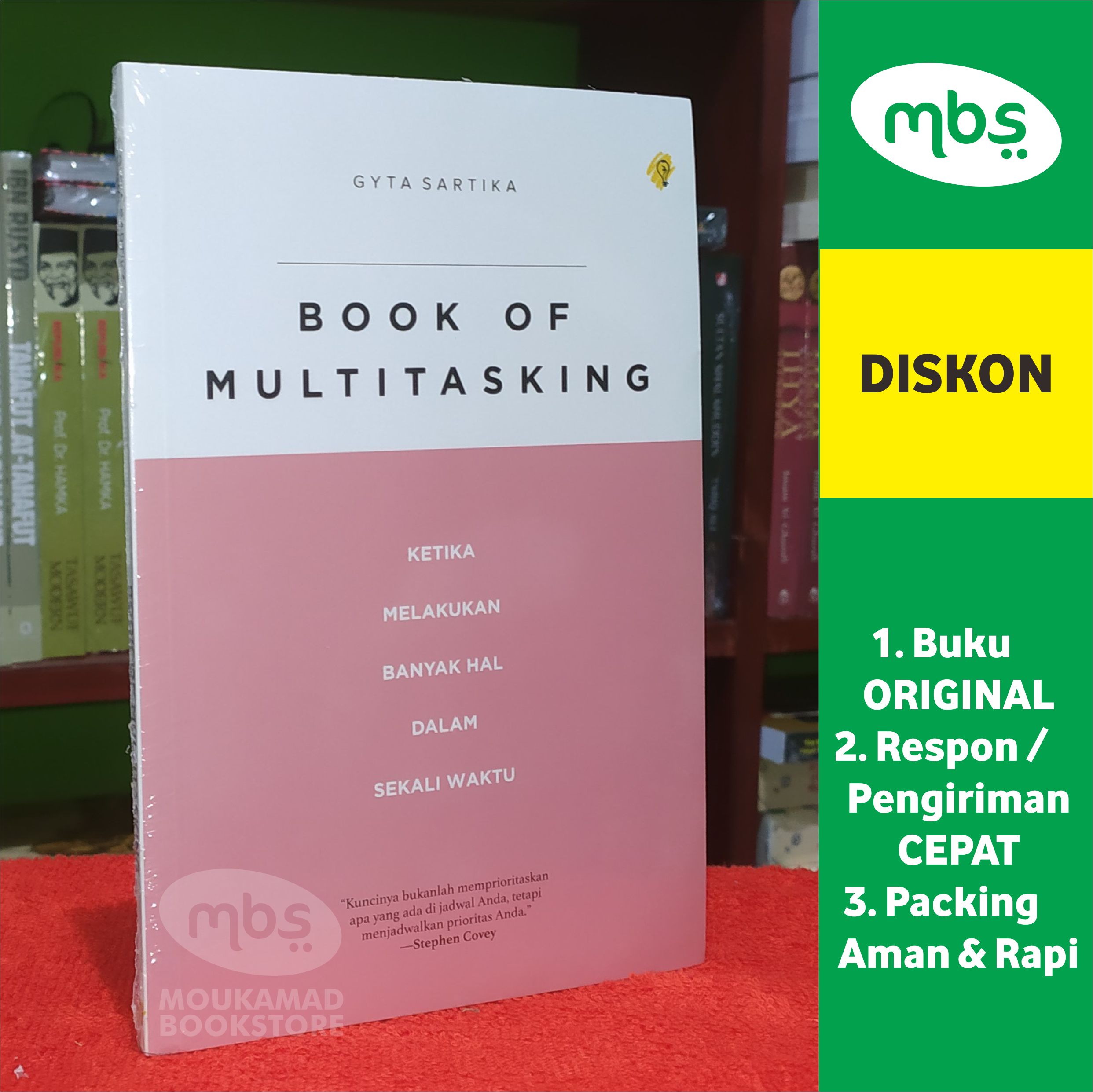 BUKU MOTIVASI - BOOK OF MULTITASKING - Ketika Melakukan Banyak Hal ...