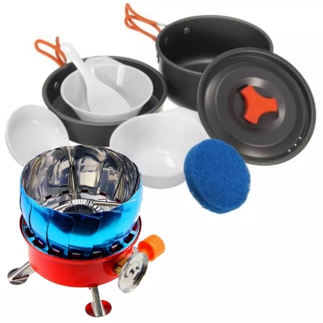 Cooking Set DS200 Nesting DS 200 Alat Masak Kompor Camping Outdoor ...