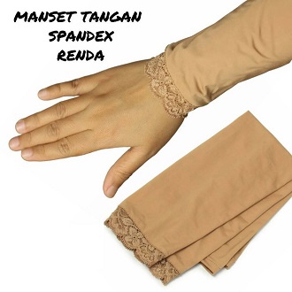Manset Tangan Renda / Handshock Dengan Hiasan Renda Di Pergelangan ...