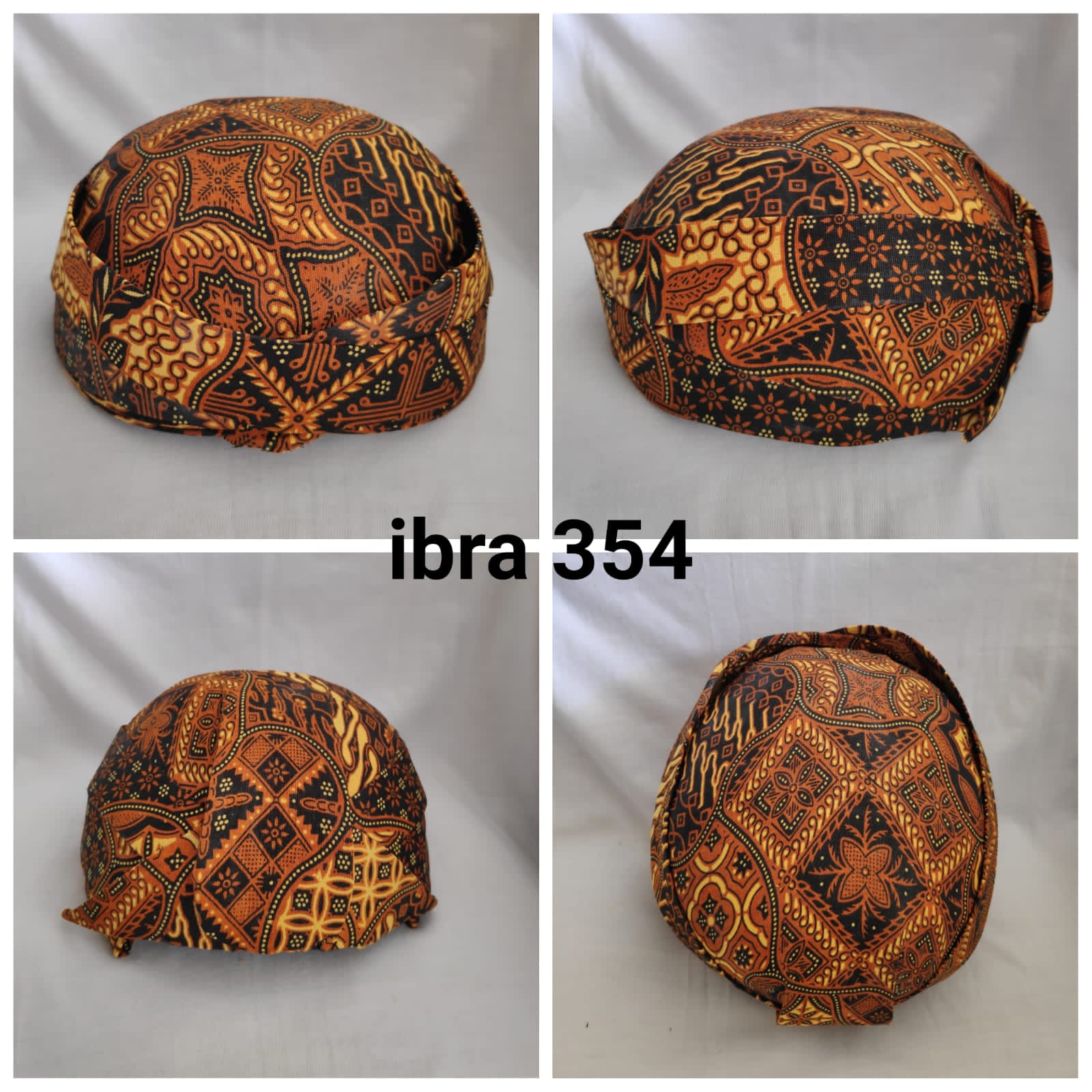 (COD) - BLANGKON Solo Jebeh motif Batik Anak dan Dewasa / Blangkon ...