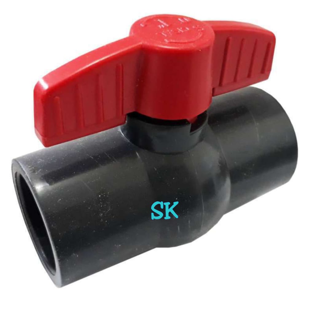 Ball Valve 3/4 Inch - Stopkran PVC - Ball Valve Putar - Pengatur Aliran ...