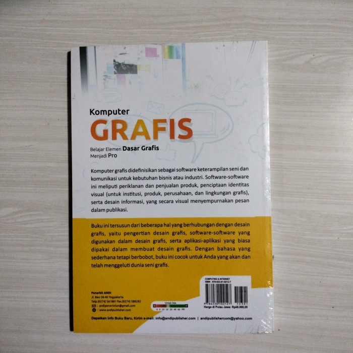 Buku KOMPUTER GRAFIS - Belajar Elemen Dasar Grafis Menjadi Pro | Lazada Indonesia