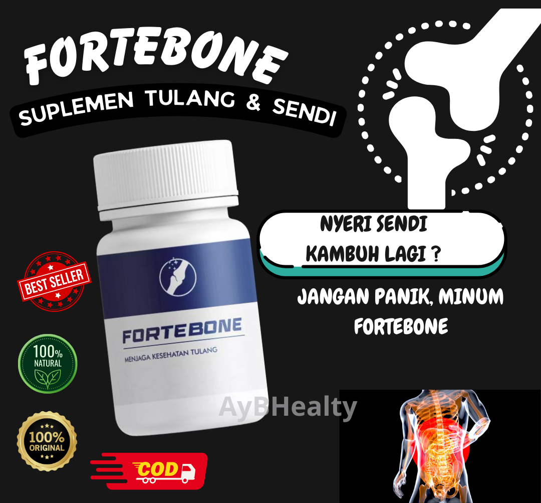 FORTEBONE - Suplemen dan Multivitamin Tulang dan Sendi - Memelihara ...