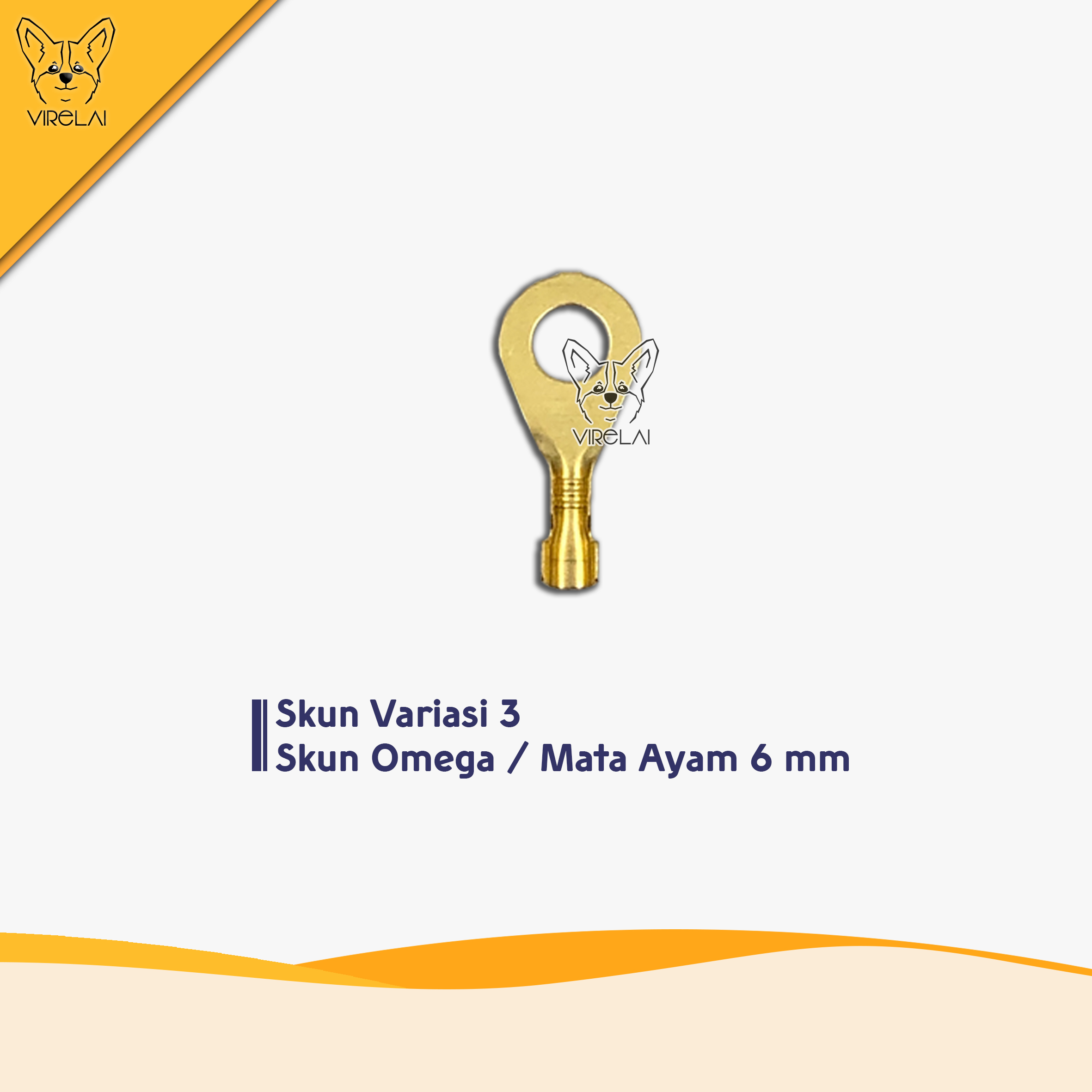 [1000 Pcs] Skun kabel terminal kuningan besar dan kecil | Lazada Indonesia