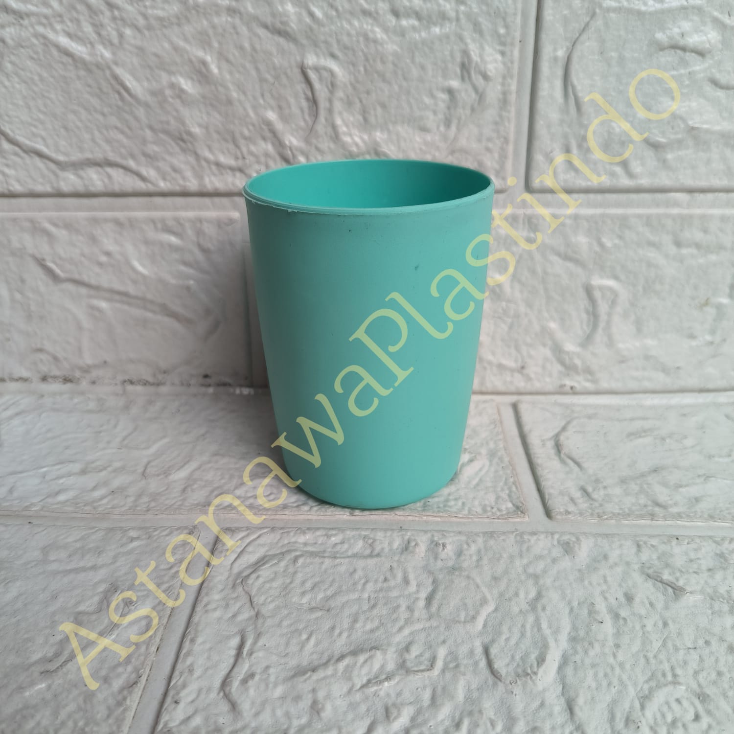 SATUAN gelas plastik model wheat glass warna pastel murah gelas minum ...