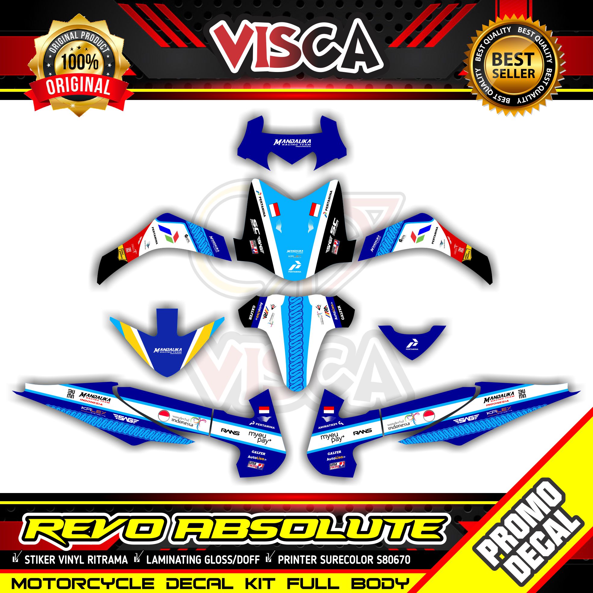 Decal Revo Absolute 110 Full Body Decal Absolute Revo Full Body Stiker ...