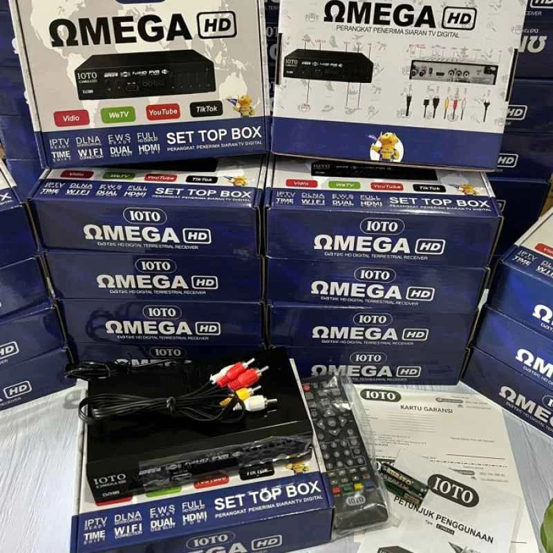 SET TOP BOX TANAKA METAL V2 - IOTO OMEGA DVB T2 RECEIVER 1080P | Lazada ...