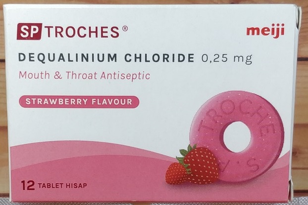 SP Troches Meiji Melon 12's, SP Troches Meiji Strawberry 12's - Permen ...