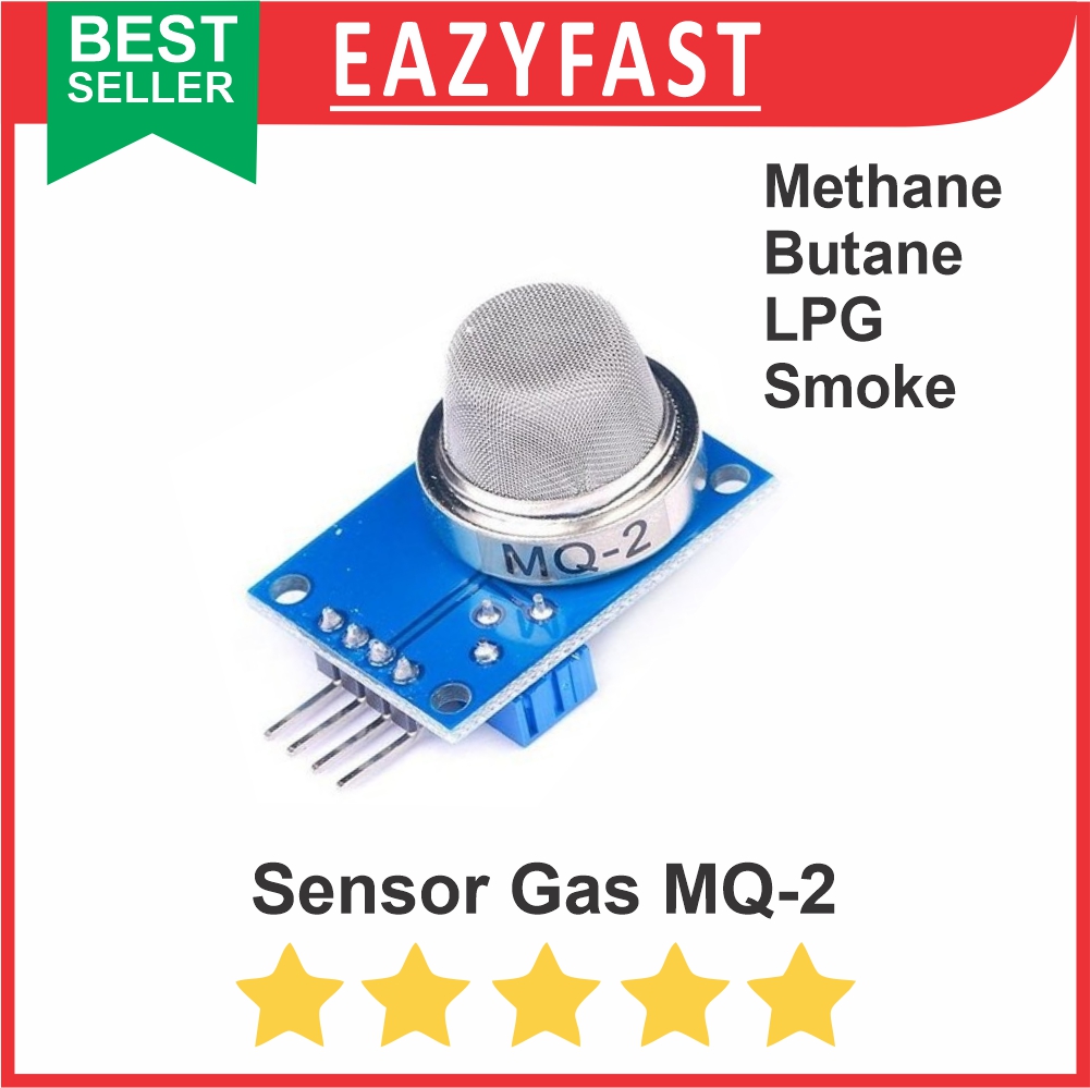 Modul Sensor GAS LPG Asap MQ-2 Detector MQ2 Sensor Arduino Raspberry ...