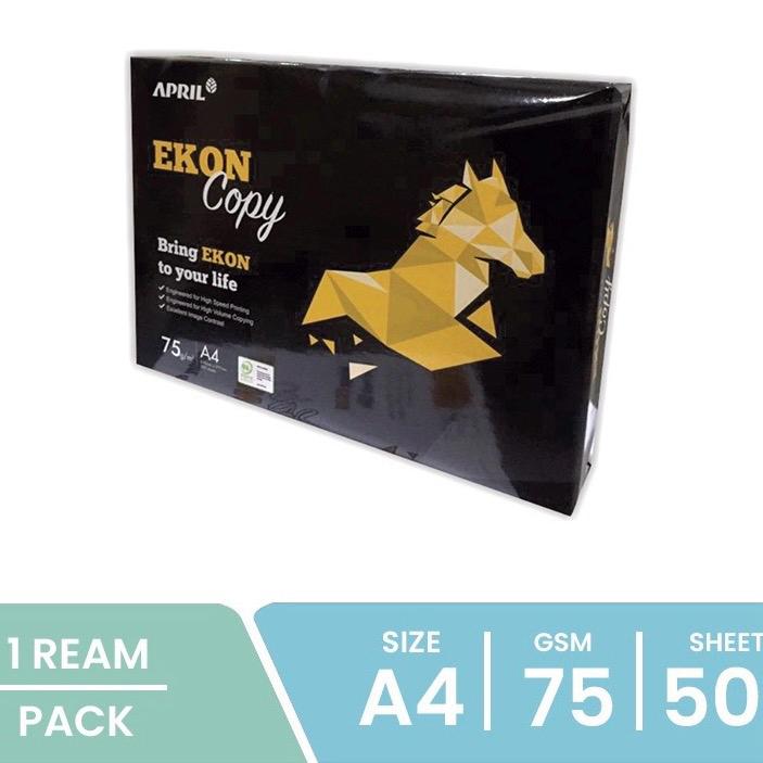 Kertas HVS A4 75 gsm - Ekon Copy | Lazada Indonesia