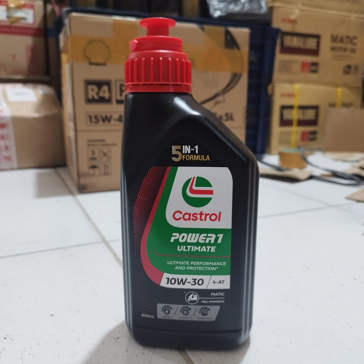 Castrol Power 1 Ultimate Matic 10w-30 0,8 Liter Full Synthetic Original ...