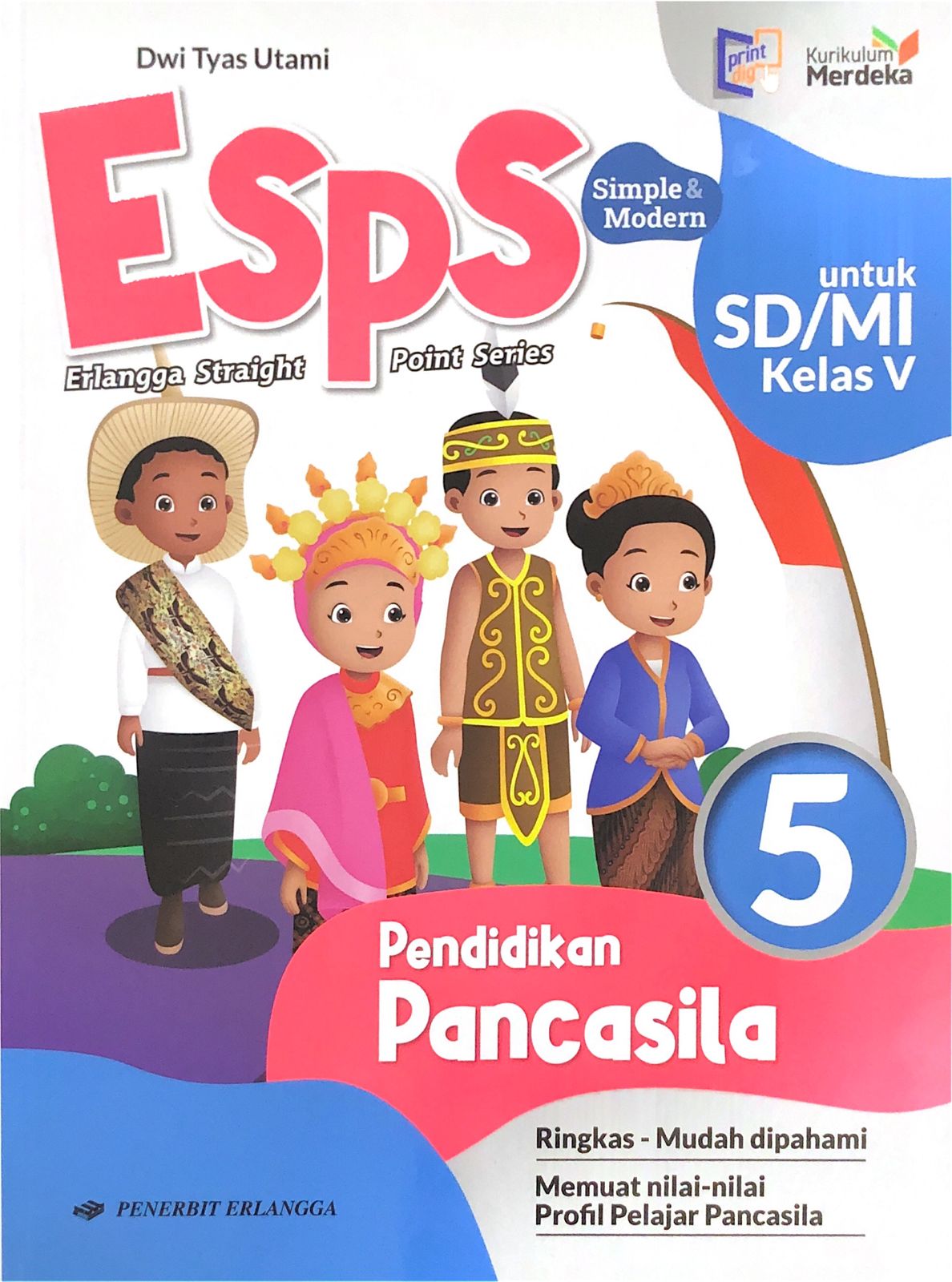 Kurikulum Merdeka Buku Esps Pancasila Kelas 1 2 3 4 5 6 SD/MI Penerbit ...
