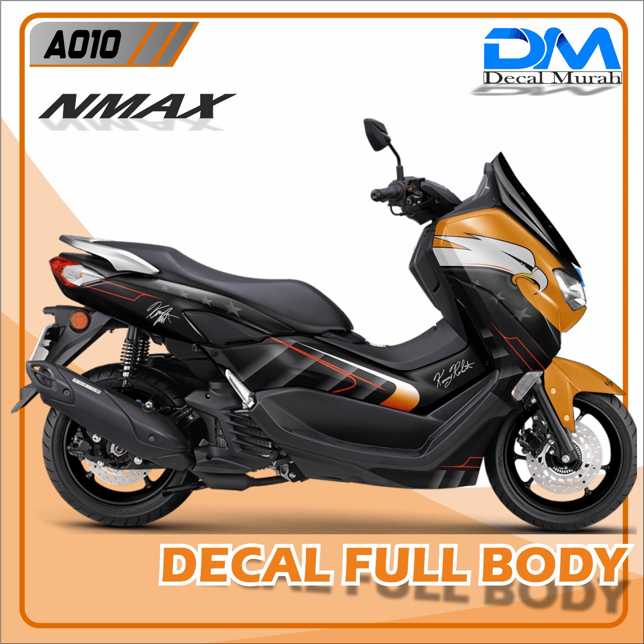 DECAL FULL BODY TIPE MOTOR NMAX MOTIF BERAGAM A001-A010 | Lazada Indonesia