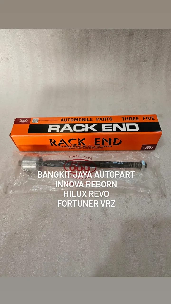 RACK END LONG TIE ROD 555 JP INNOVA REBORN FORTUNER VRZ HILUX REVO ...