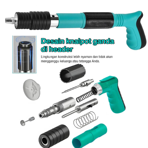 NAIL GUN FASTENING GUN RAMSET ALAT PAKU TEMBAK BETON KAYU UBIN KERAMIK ...