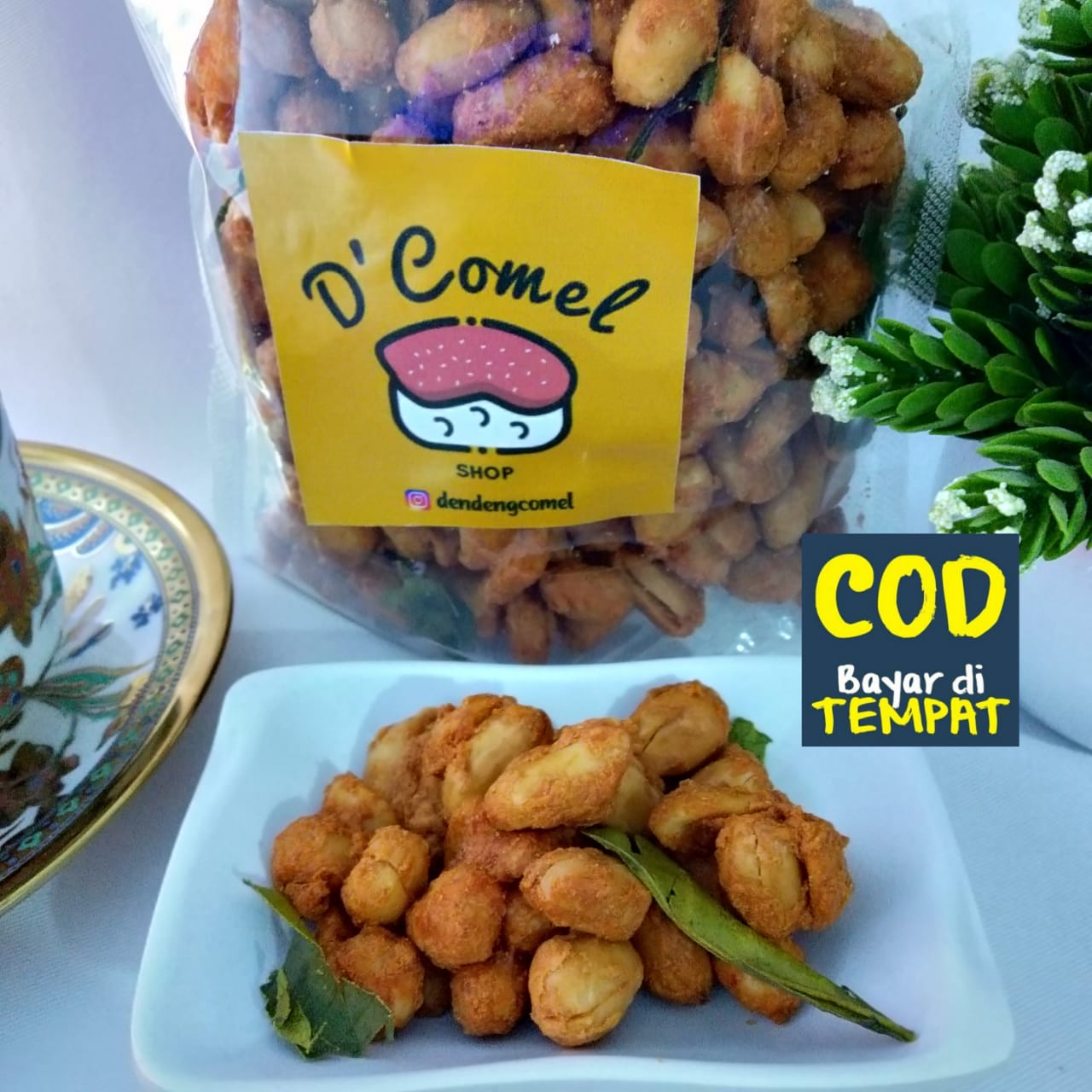 KACANG THAILAND PEDAS MANIS [125GR] SNACK KILOAN JAJANAN CAMILAN KUE ...