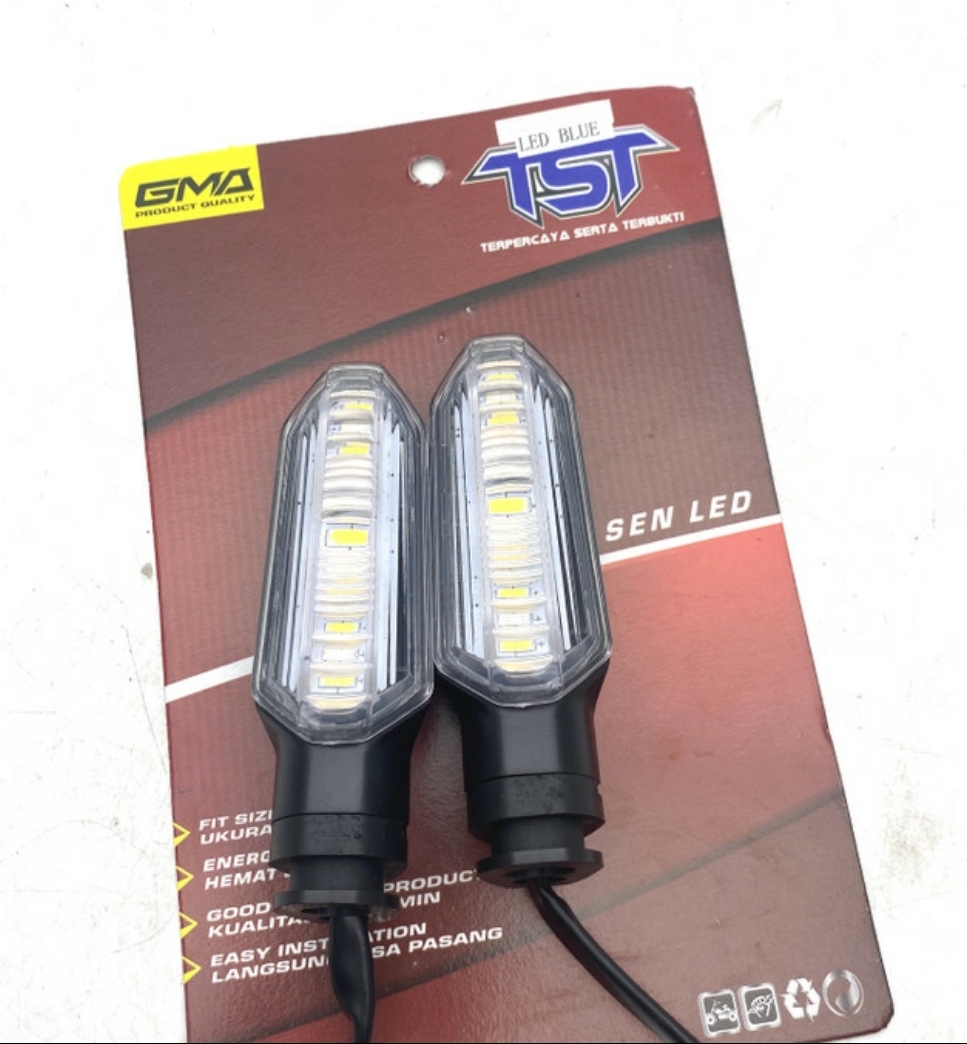 Lampu Sein LED Running Vario Cb150r GMA TST Universal Semua Motor Lampu ...