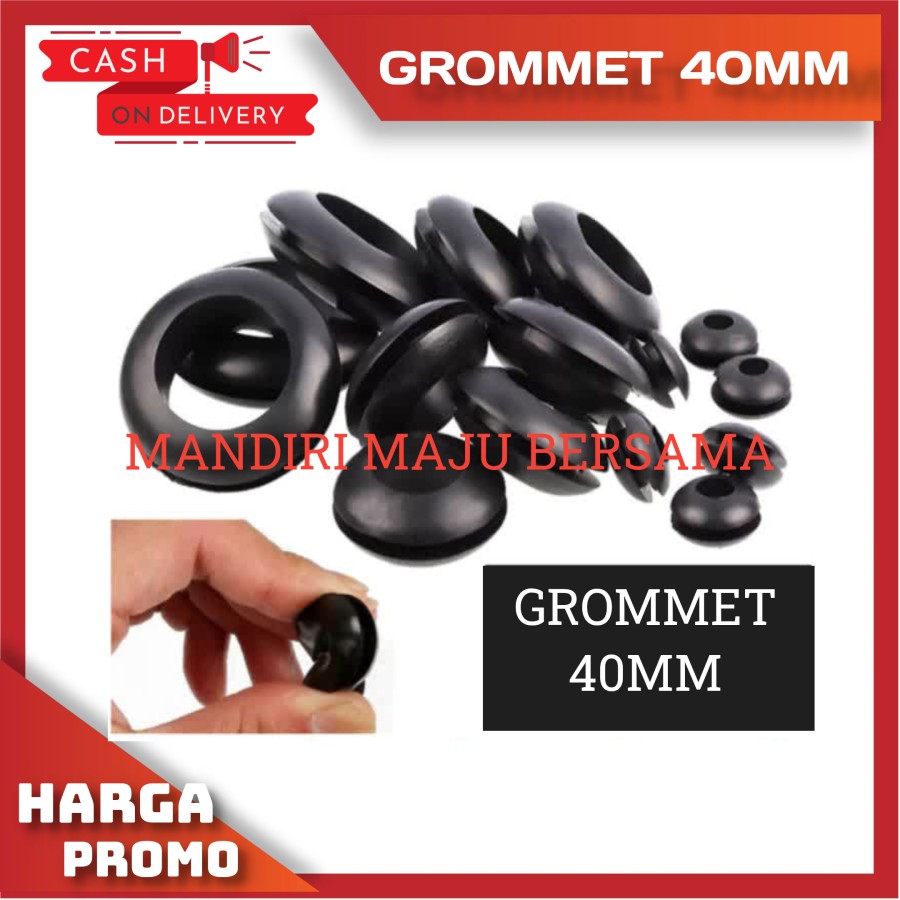 GROMMET 1 1/4 INCH 40 MM GROMET SEAL KARET DUTCH BUCKET PIPA PVC 1.25 ...