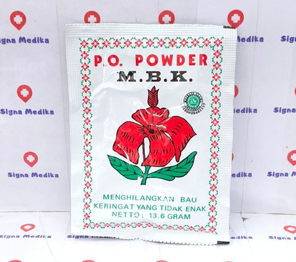 Bedak MBK Powder White Sachet | Lazada Indonesia