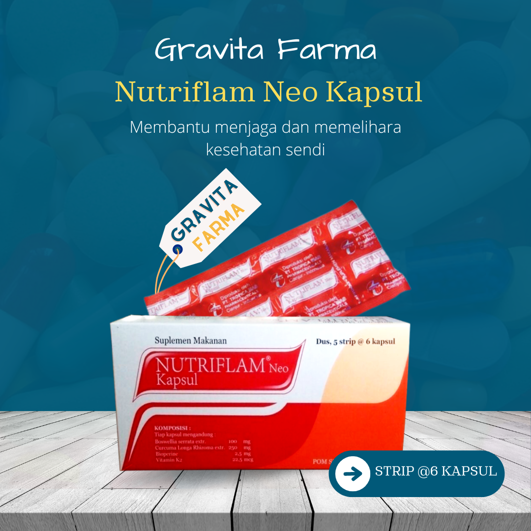 Nutriflam Neo - STRIP 6 Kapsul | Lazada Indonesia