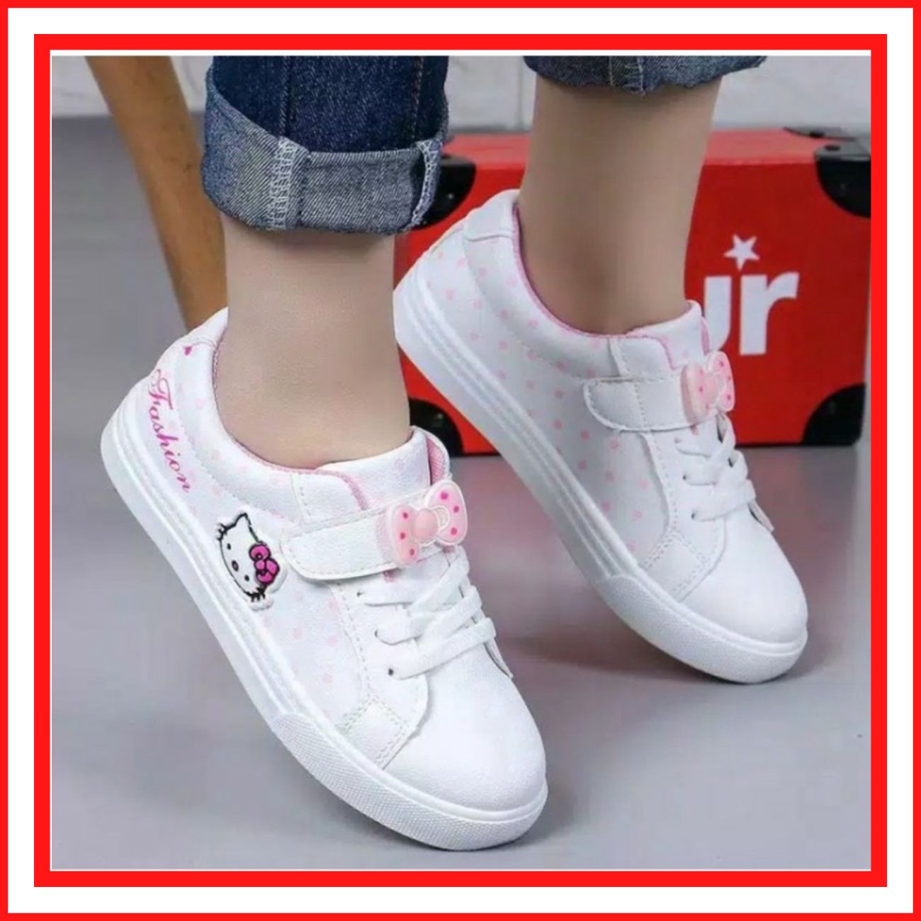 Sepatu Sneakers Anak perempuan HM 07 model masa kini 2022 sepatu tali ...