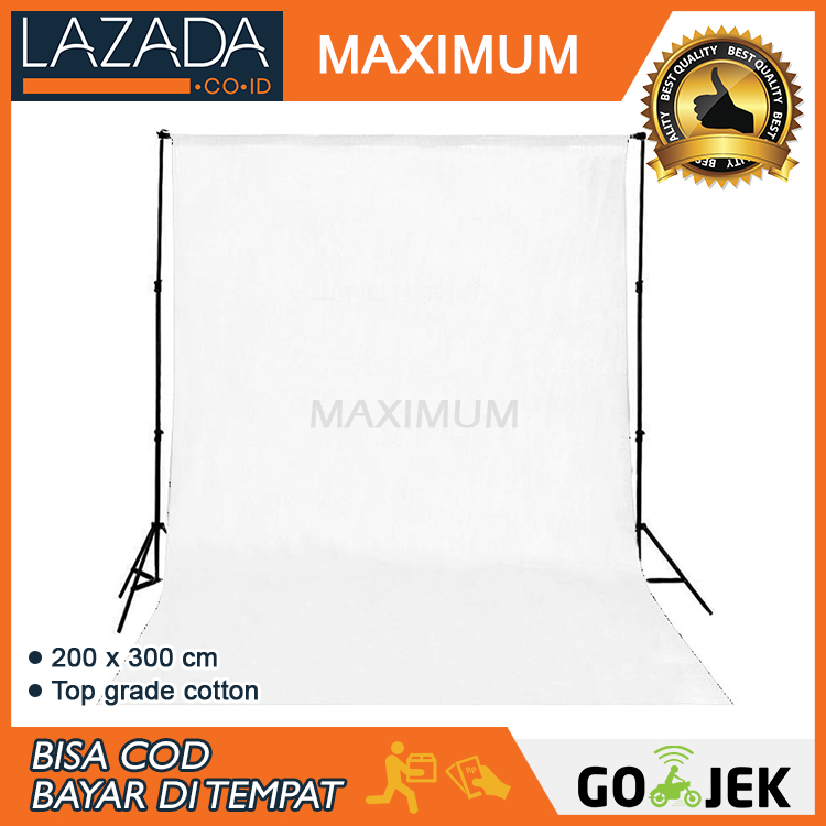 MAX COD - [BACKDROP 200X280] Backdrop Studio Fotografi 200 x 280 cm ...