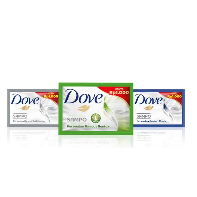 SHAMPO DOVE SACHET 1 RENCENG ISI 12 SACHET | Lazada Indonesia