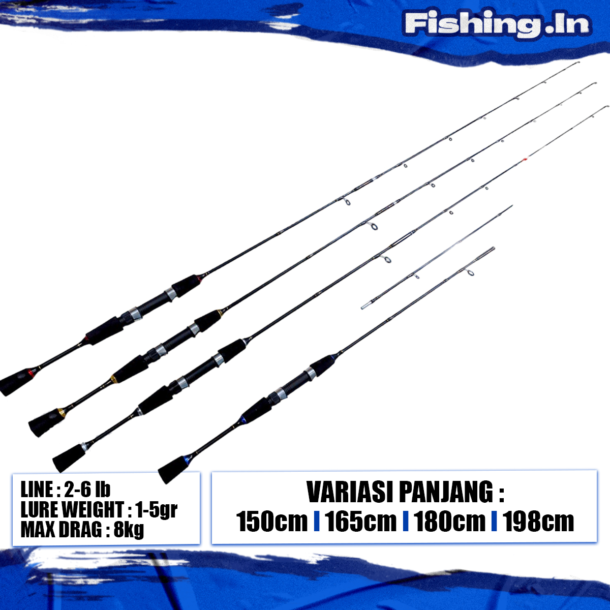 SET Lengkap Joran Casting UL Sakura + Reel Besi Lengkap Tinggal Pakai ...