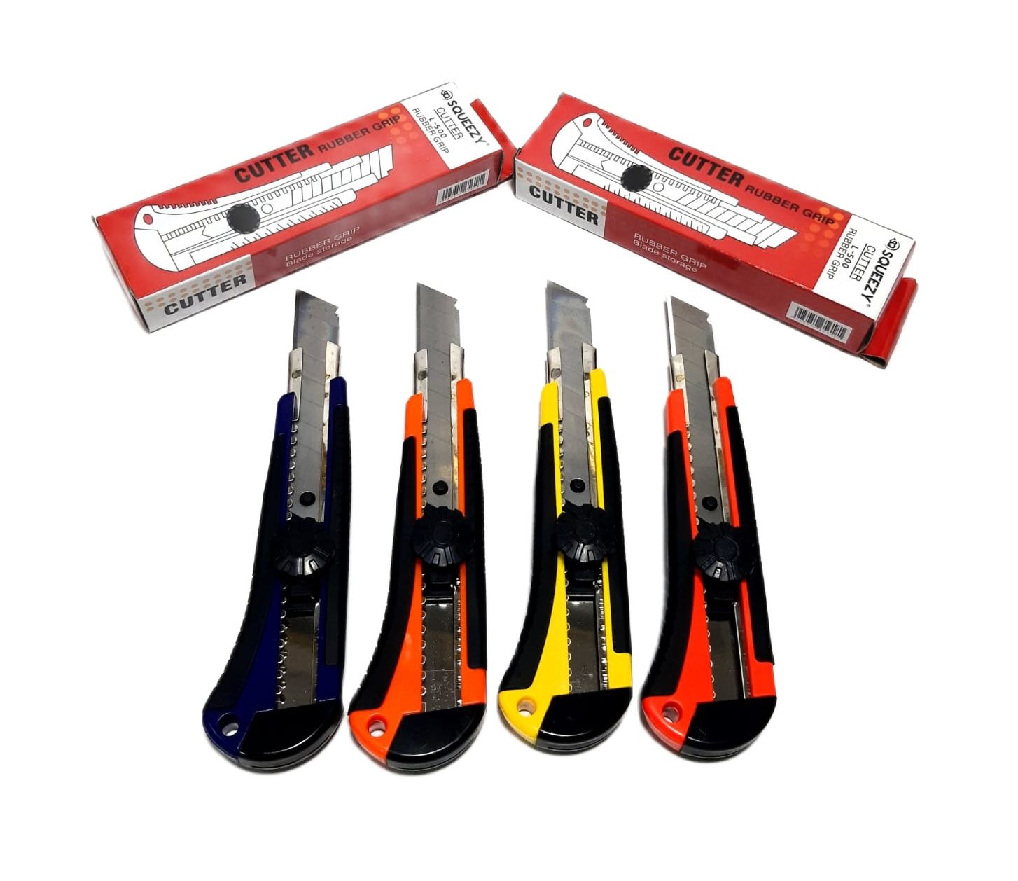 Harga Grosir ( 1 pcs ) Pisau Cutter Besar SQUEEZY L-500 WORKING CUTTER ...