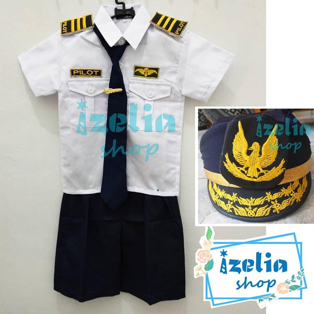 Kostum Pilot Wanita Baju Profesi Anak | Lazada Indonesia