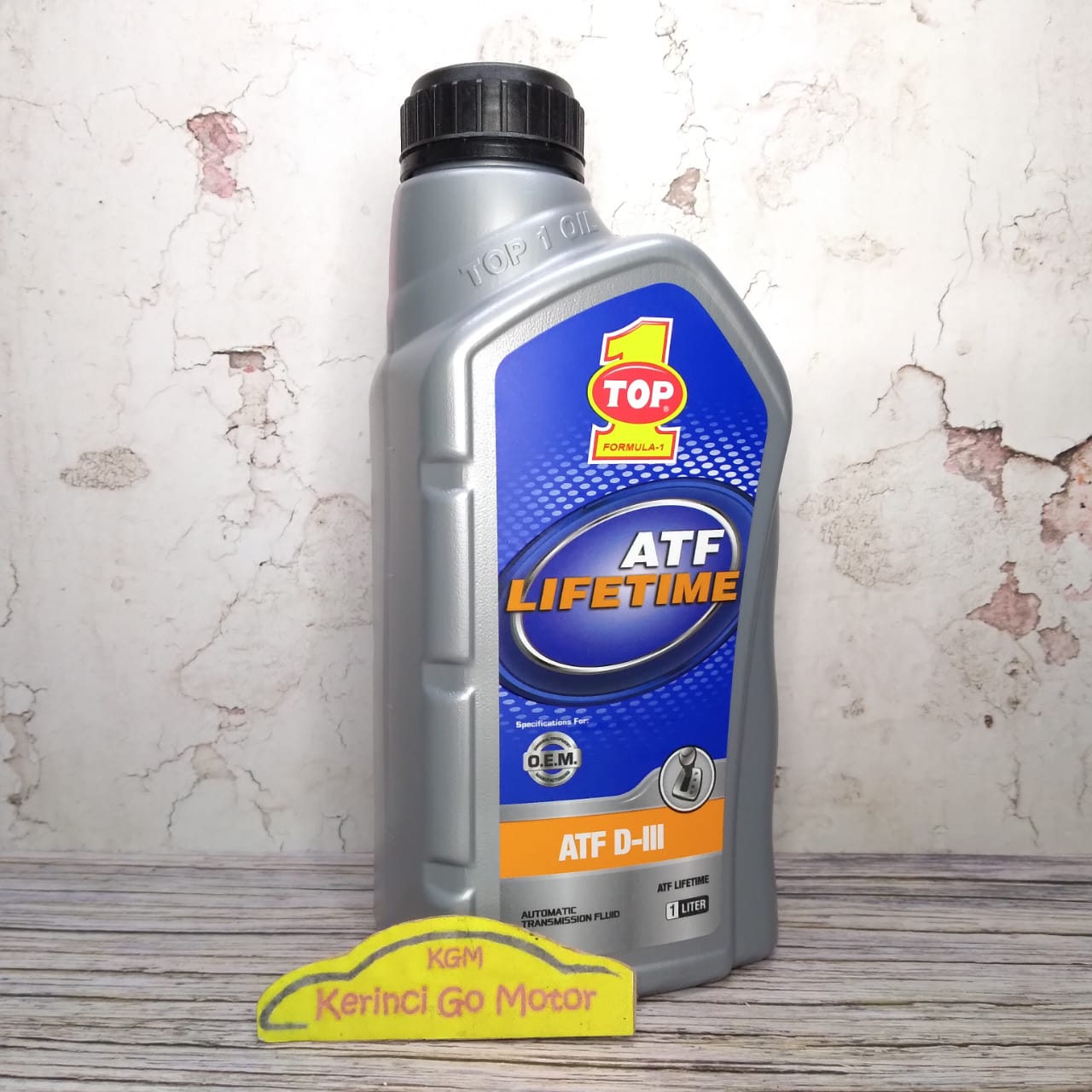 OLI TRANSMISI TOP 1 ATF DEXRON-lll 1L- POWER STEERING FLUID TOP 1 DM-3 ...