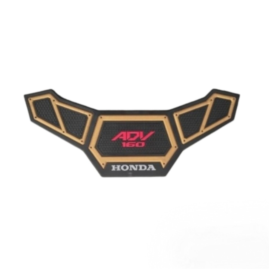 Embossed rubber resin sticker tailpad top tail ducktail stop Honda ADV ...