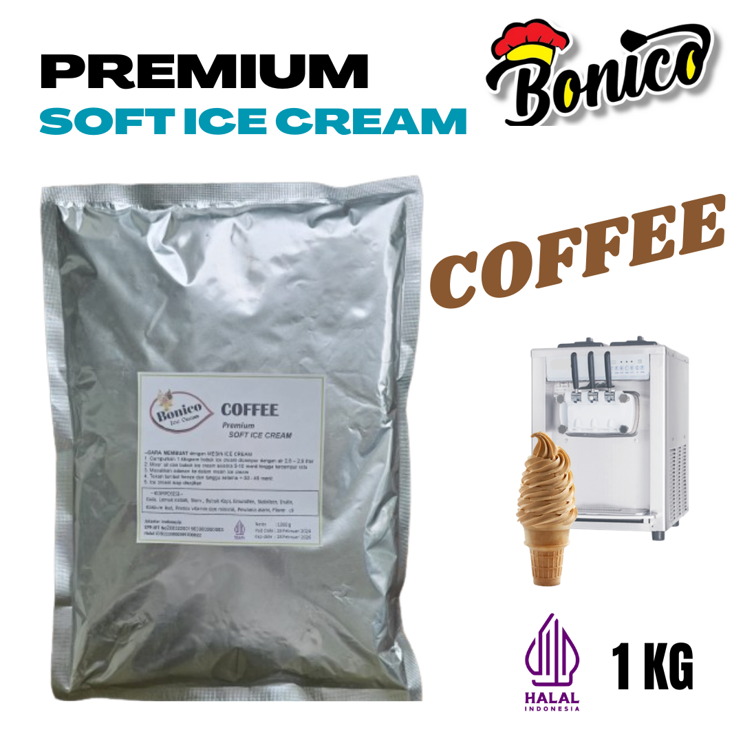 BONICO SOFT Serve ICE CREAM POWDER 1kg PREMIUM Vanilla Strawbery ...