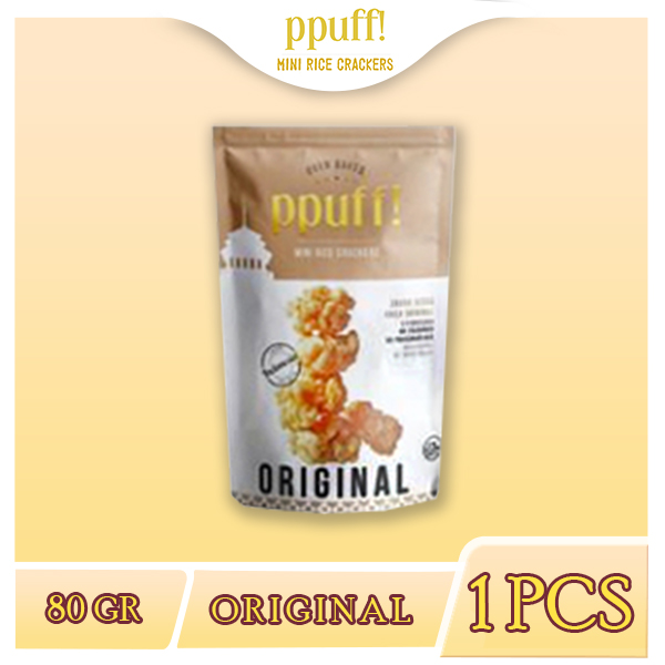 Ppuff Snack Sehat Renyah - Rice Cracker Original | Lazada Indonesia