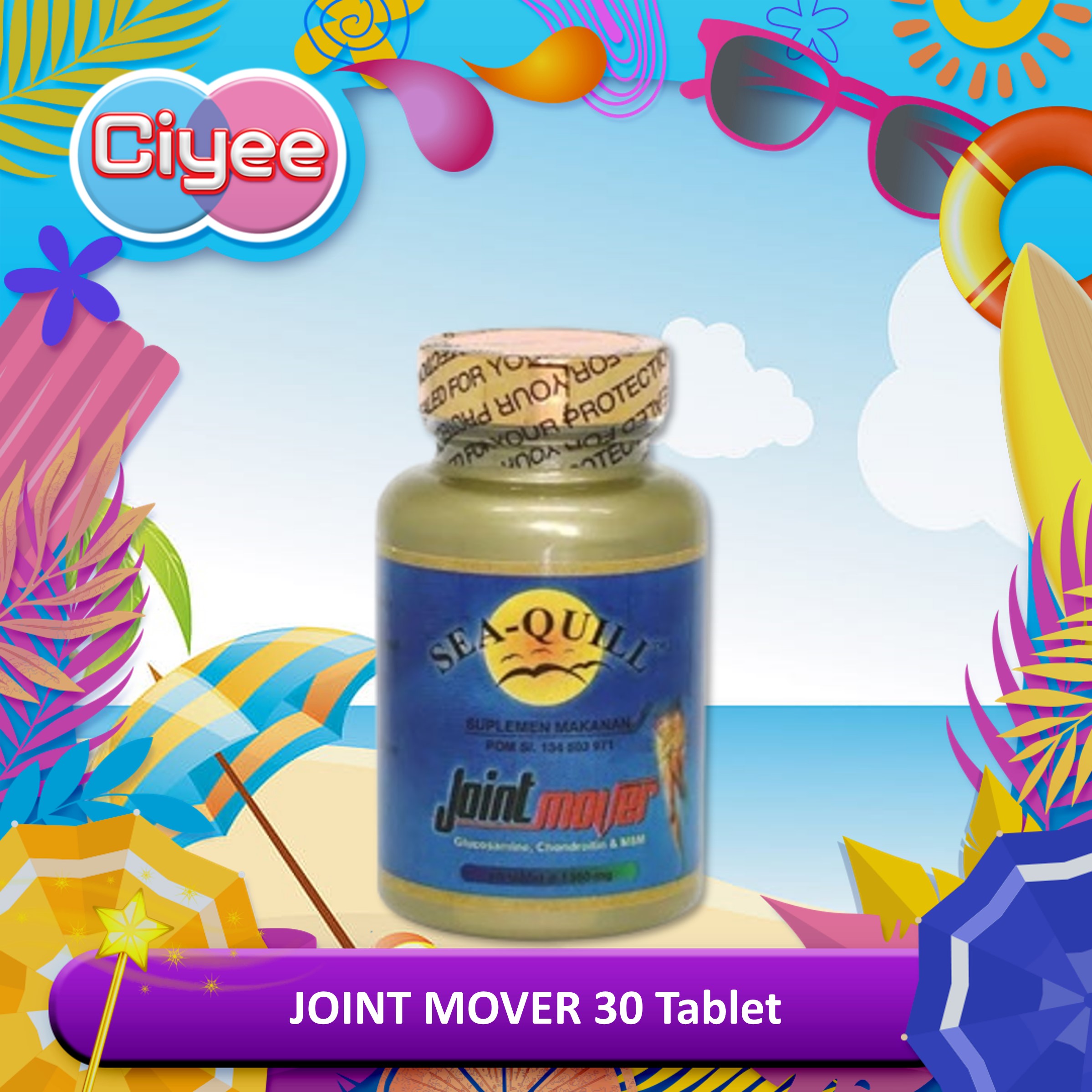 Sea Quill Joint Mover Isi 30 Tablet - Sea-Quill Vitamin Tulang Rawan ...