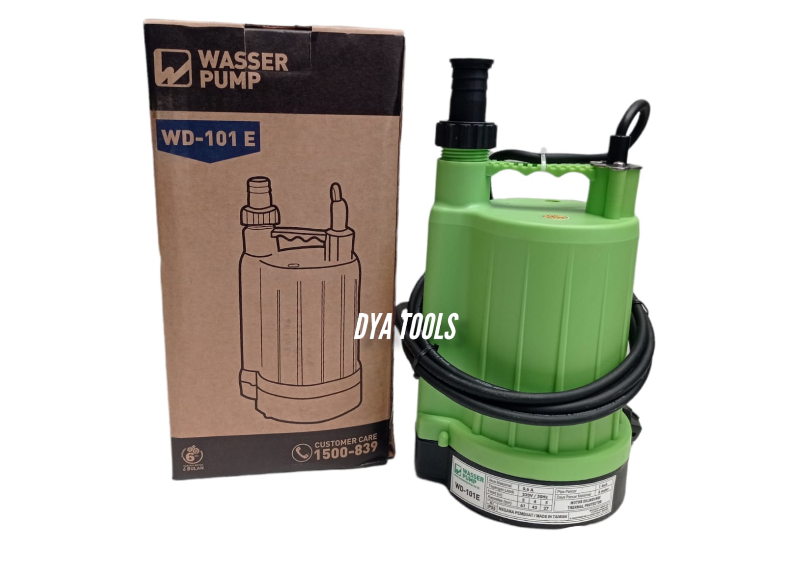 WASSER PUMP WD 101 E / POMPA CELUP AIR BERSIH MANUAL | Lazada Indonesia