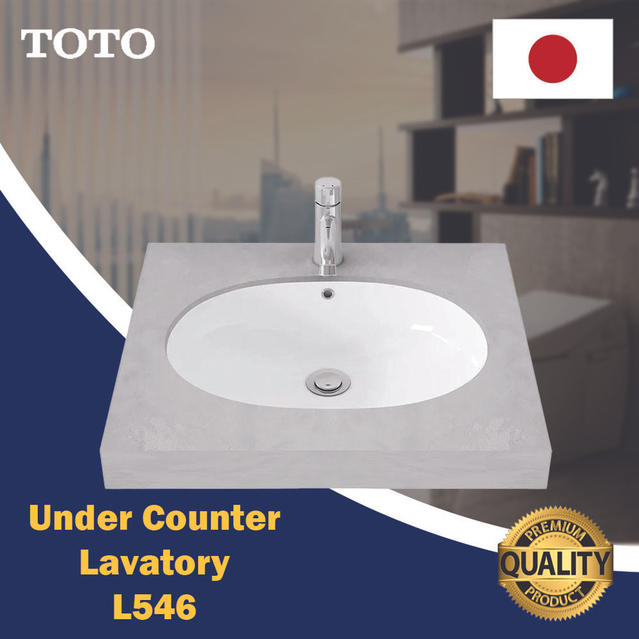 TOTO Wastafel LW549J Body Only | Lazada Indonesia