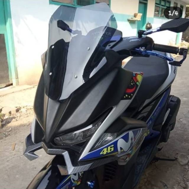 Tameng Yamaha Aerox 155, kedok Aerox, Frame Windshield Aerox | Lazada ...