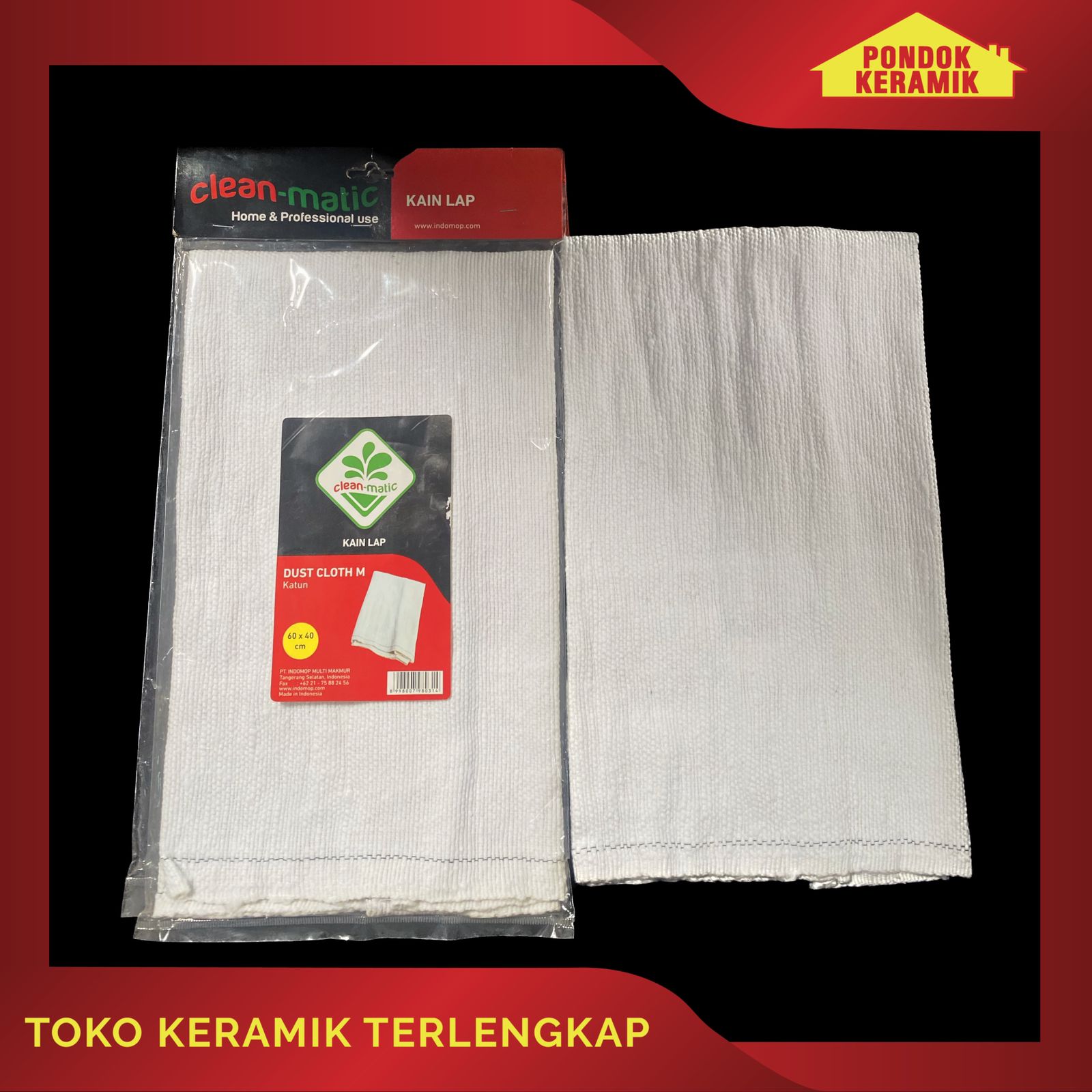 CLEAN MATIC DUST CLOTH UKURAN M | Lazada Indonesia