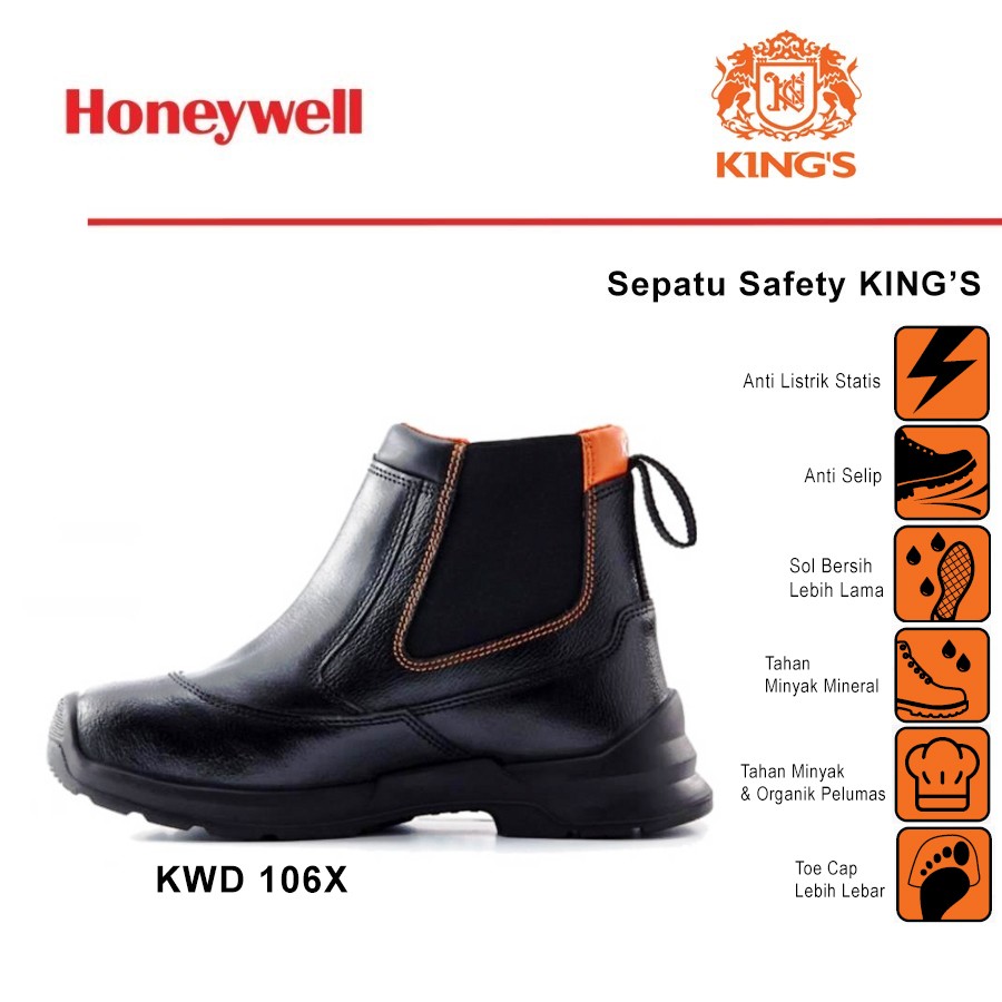 Sepatu Safety Kings Safety Shoes Original KWD106X | Lazada Indonesia