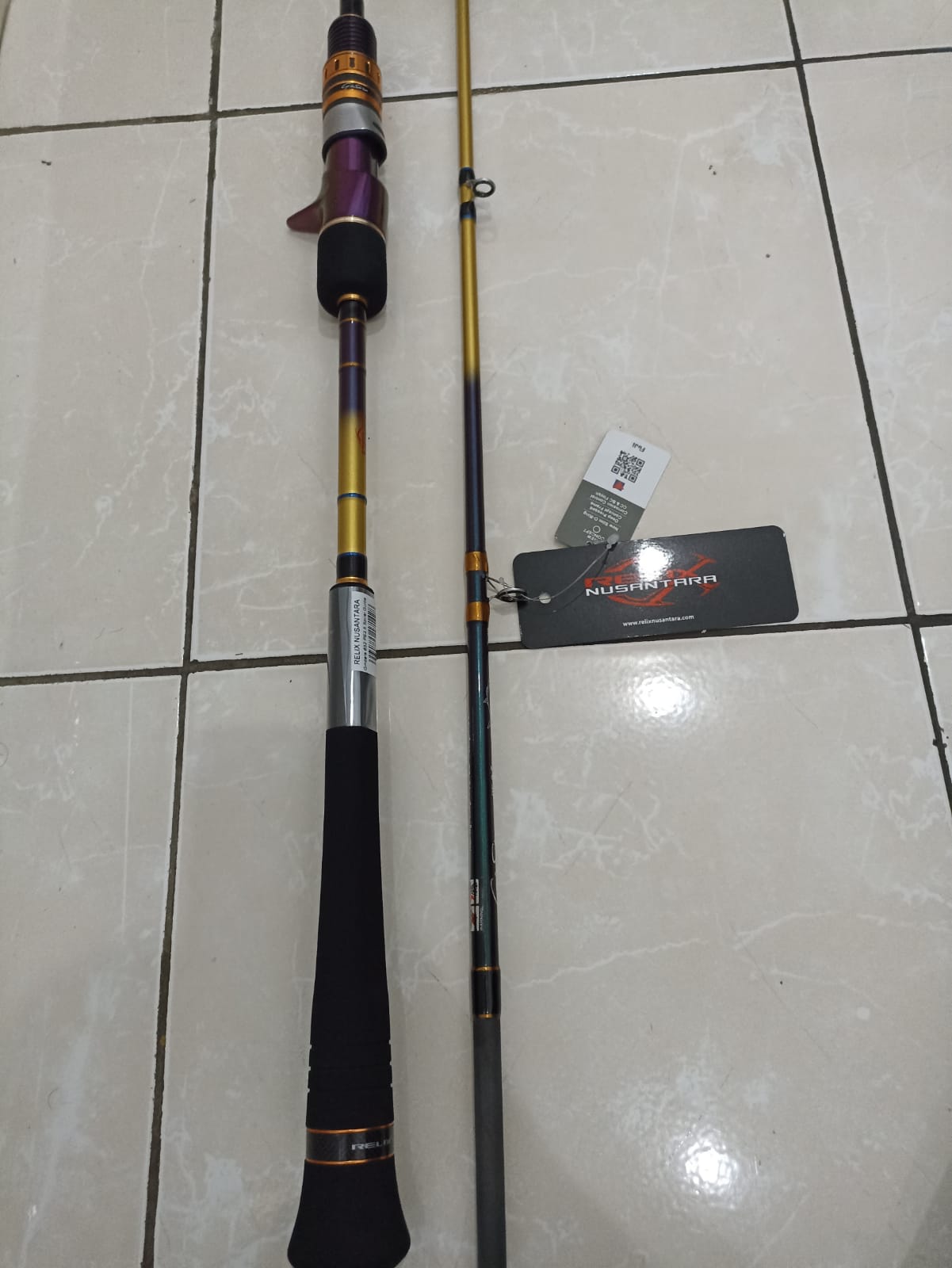 Joran Jigging Relix Nusantara Gindara PE 2.5 OH Spiral | Lazada Indonesia