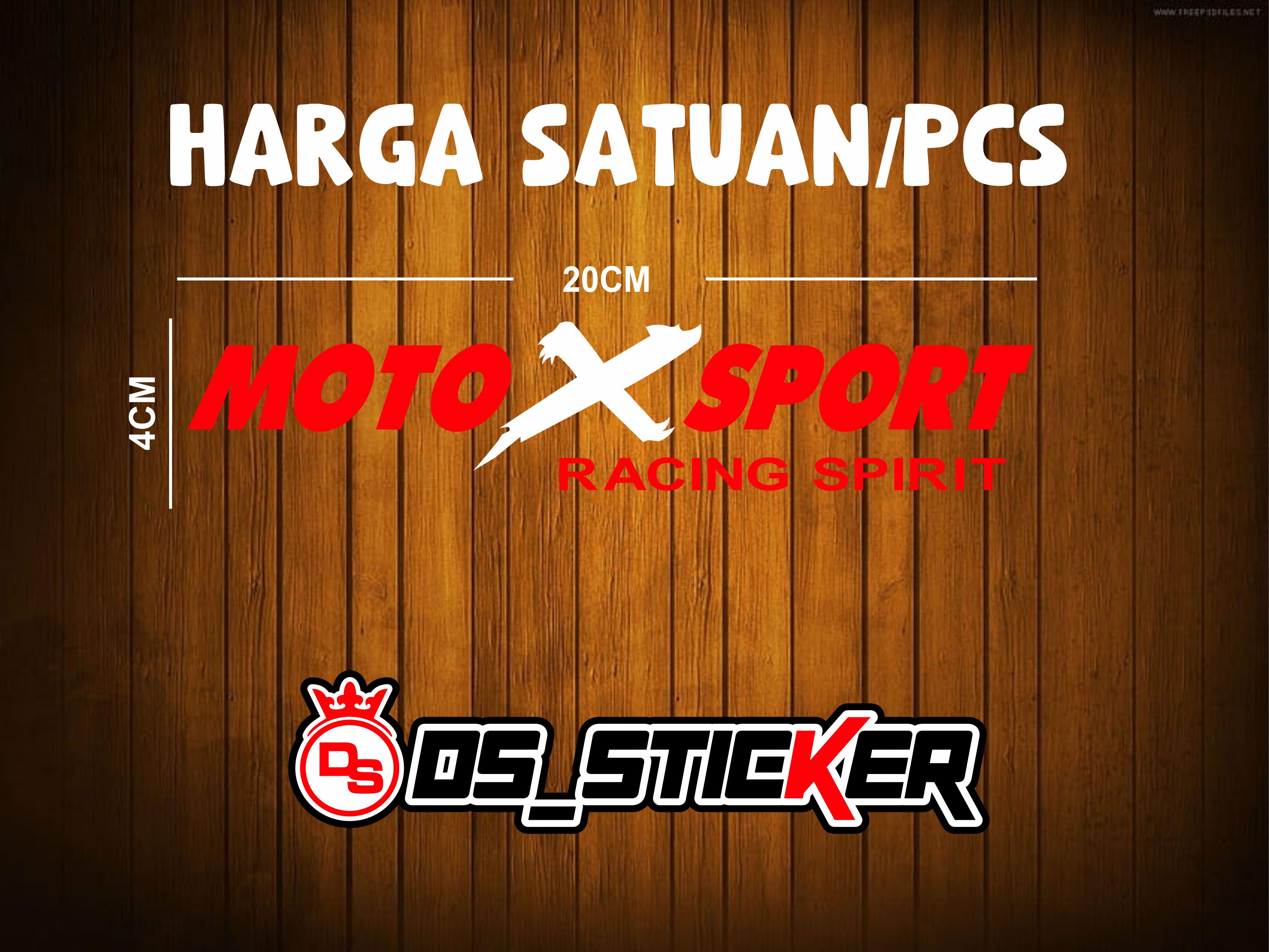 stiker motor sport racing spirit stiker tulisan stiker motor | Lazada ...