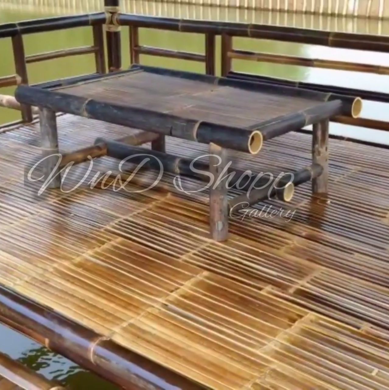 Meja lesehan bambu | Lazada Indonesia