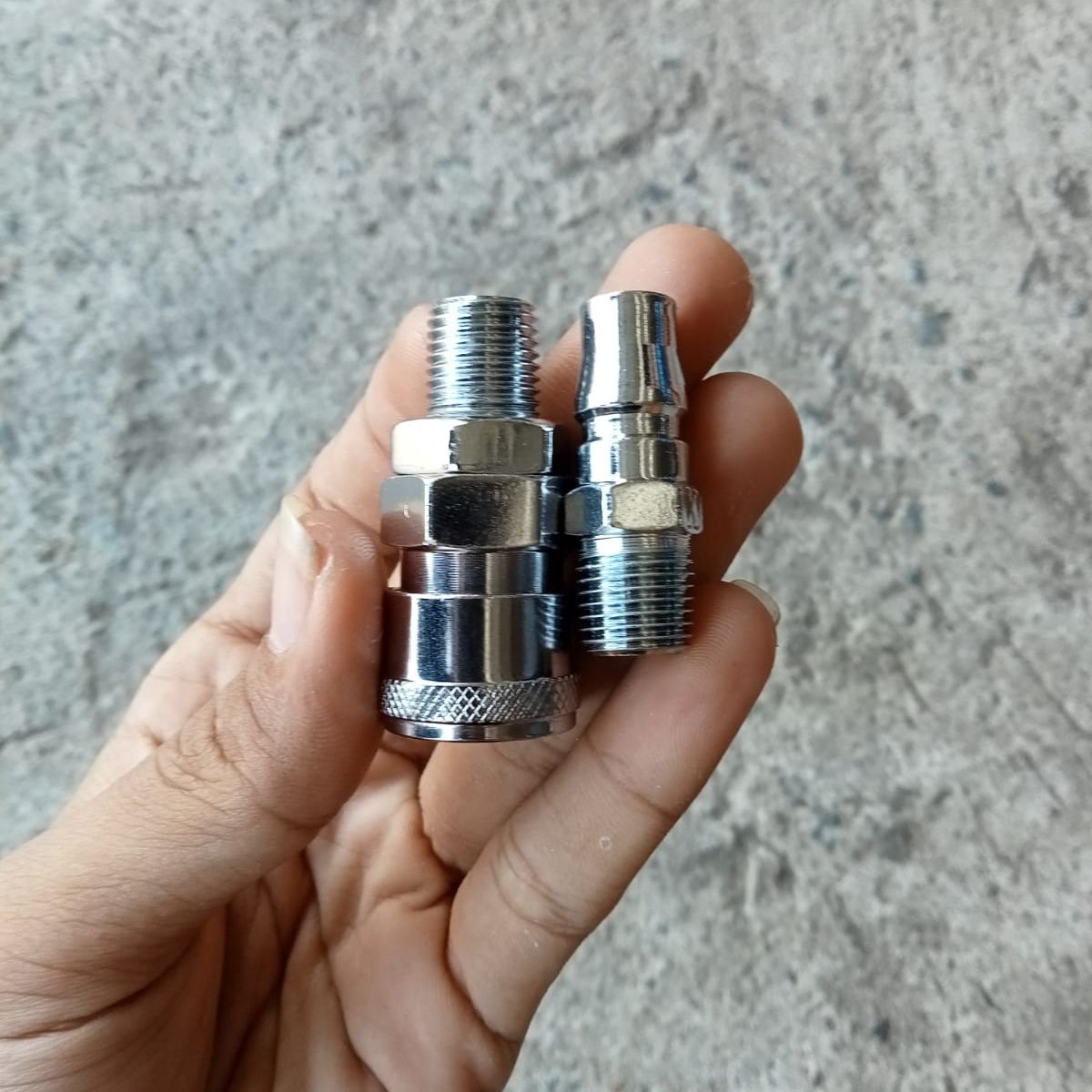 Sm20 Pm20 Quick Coupler Sambungan Kompresor Angin 14 Stainless Steel Pm Sm 20 Connector