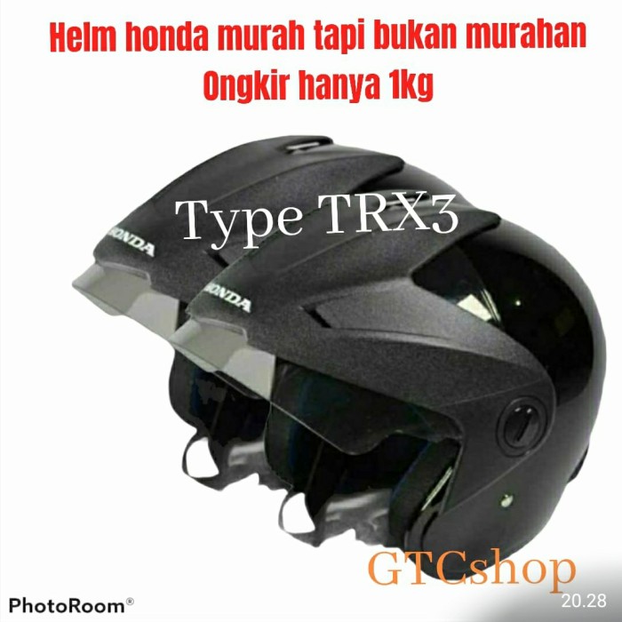 [Half] Helm Honda Trx 3 Sni [Face] | Lazada Indonesia