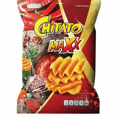 CHITATO MAXX MEXICAN CHILLI FLAVOR 55GR | Lazada Indonesia