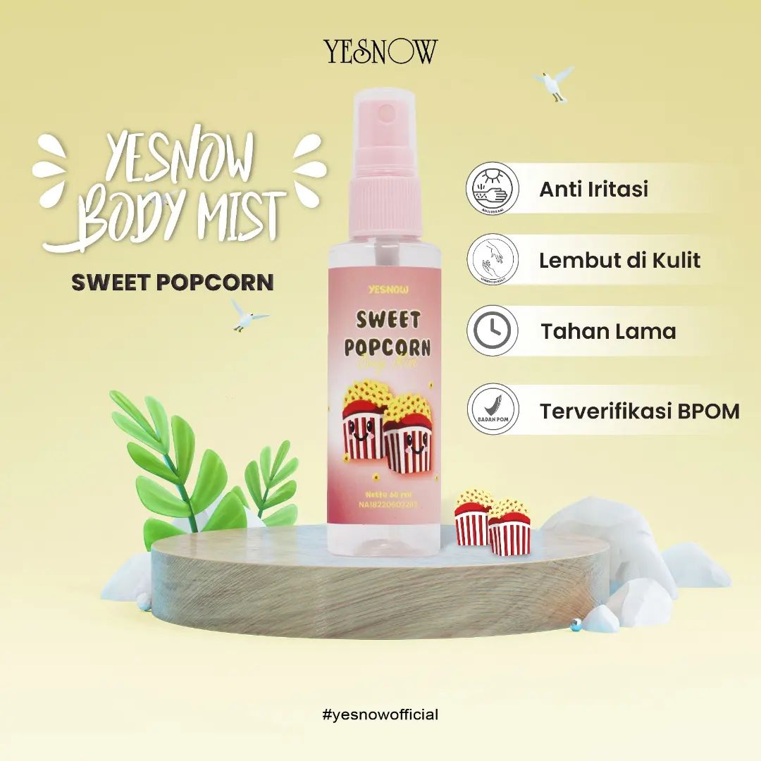YESNOW BODY MIST SWEET POPCORN | Lazada Indonesia