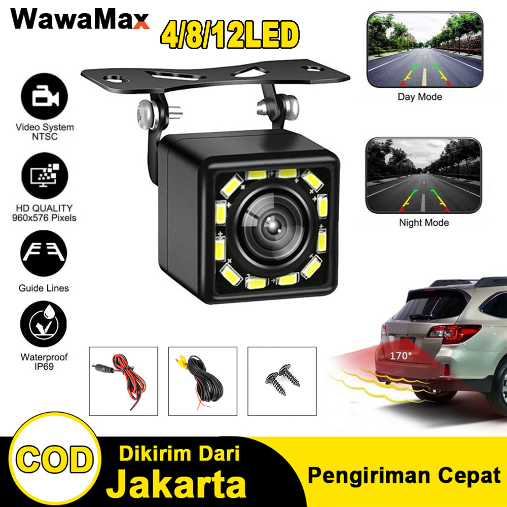(BISA COD)Kamera Belakang Mobil Kamera Mundur Sensor Parkir CCTV Mobil ...